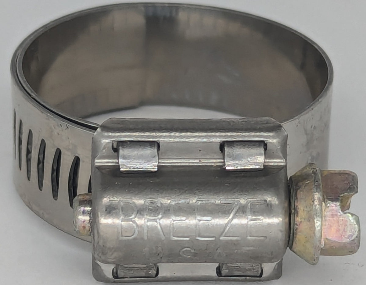 Breeze Liner Hose Clamp Range 11/16" to 1-1/4" Stainless-Steel – JTR ...